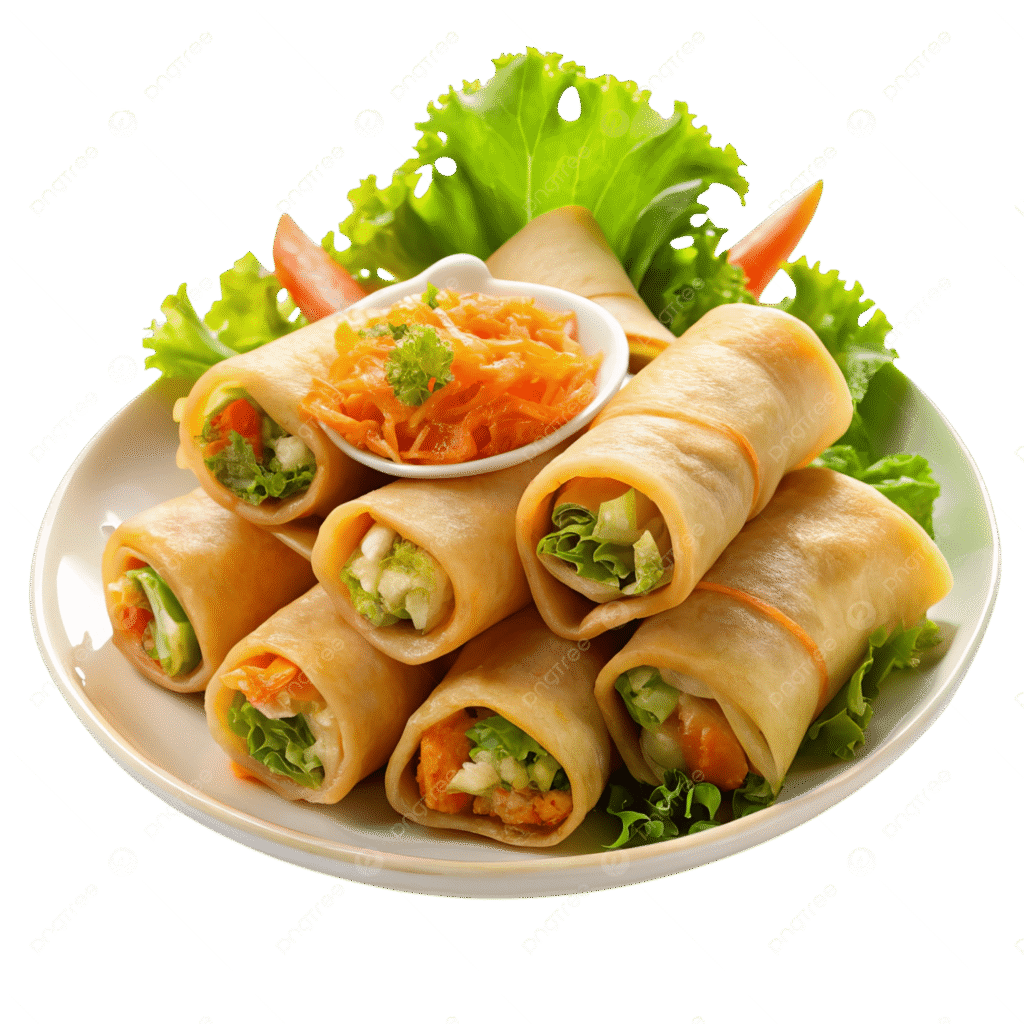 Veg Spring Roll (8 pcs) - Roti Roll